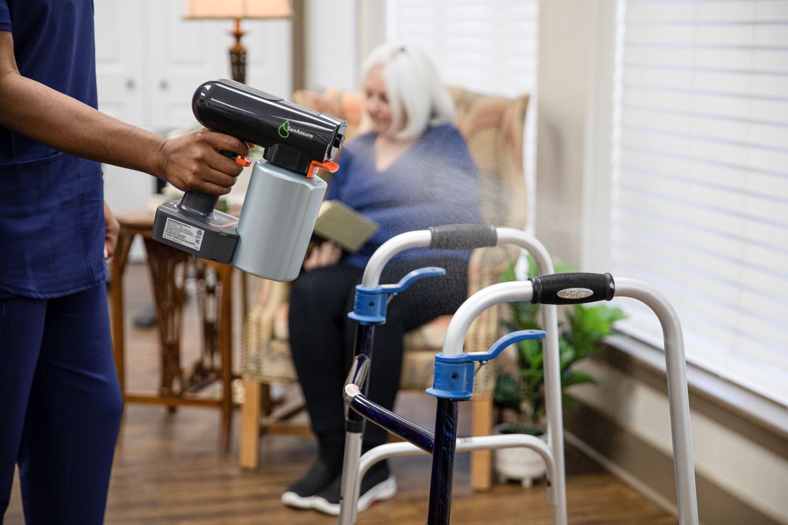 Why use an Electrostatic Sprayer? – San Assure